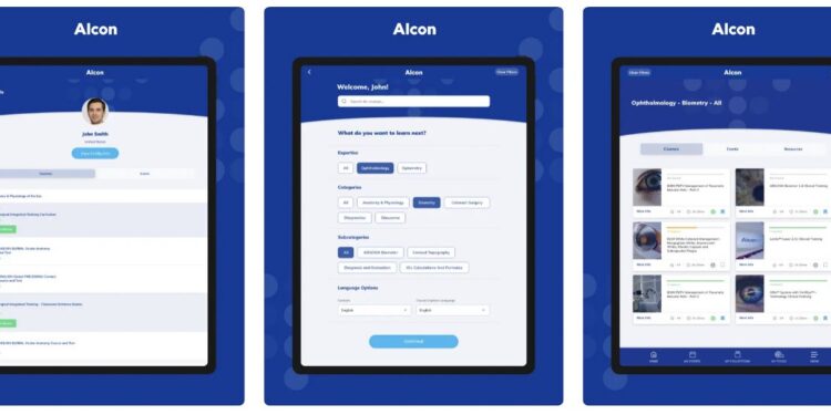 Oftalmologia - Alcon lança novo app Alcon Experience Academy - Universo ...